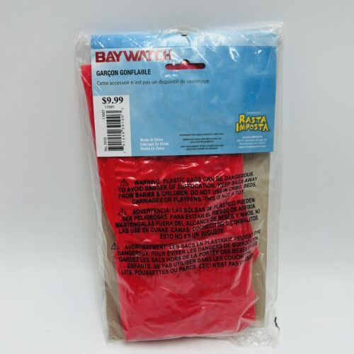 Baywatch Lifeguard Inflatable Buoy Cosplay Halloween Costume New ...