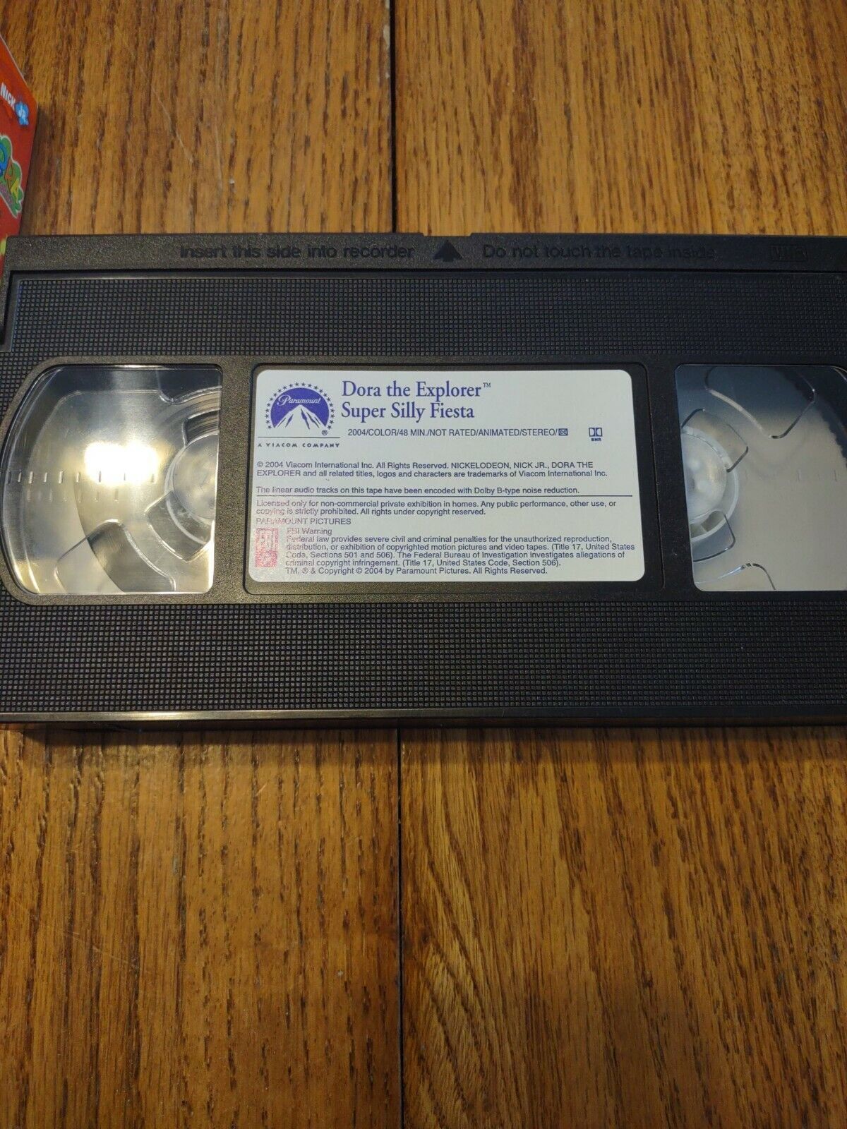 Dora The Explorer Super Silly Fiesta Vhs Tape Vhs Tapes