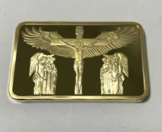 The Ten Commandments 'Replica Gold' Bar !!! - Bibles Covers & Accessories
