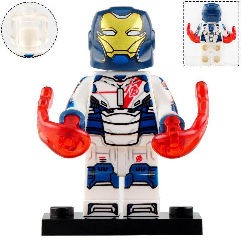 8Pcs Iron man Legions Iron Patriot Ultron MK 1 MK 17 MK 33 MK 43 ...