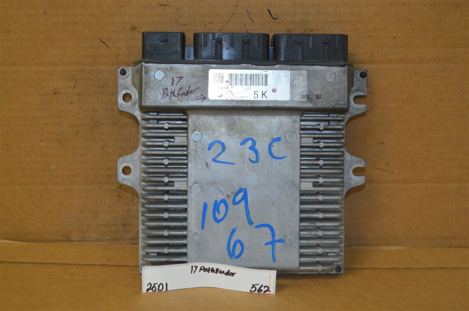 2017 Nissan Pathfinder Engine Control Unit ECU BED403300A1 Module 562 ...