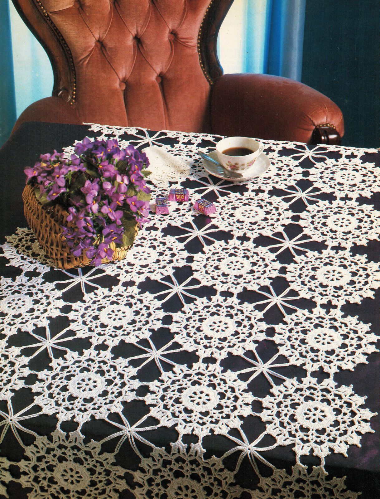 Advanced Celtic Magic Concentricity Zig & Zag Pale Crocus Doily Crochet ...