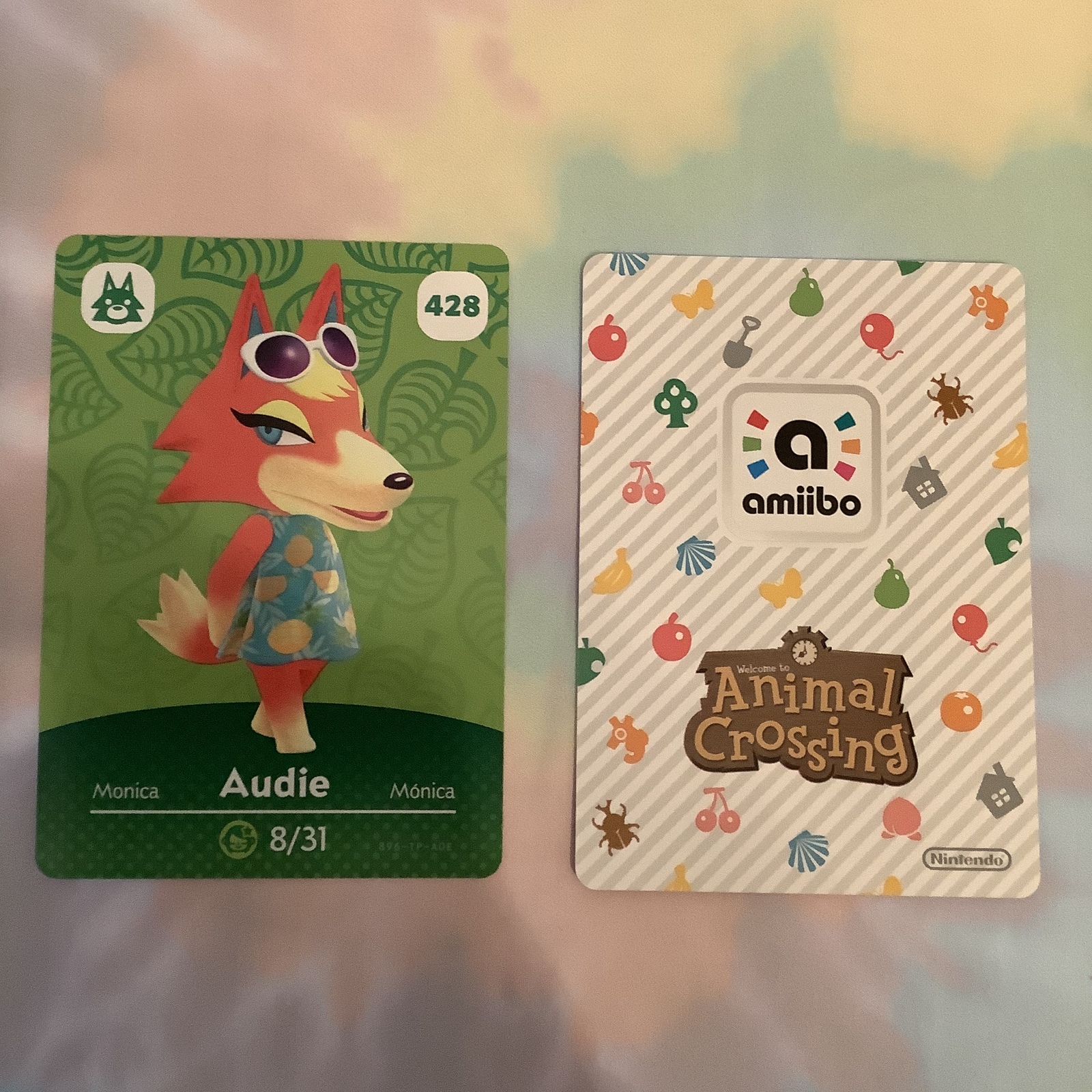 Animal Crossing Amiibo Card Audie Series 5 - Other Video Game Accessories