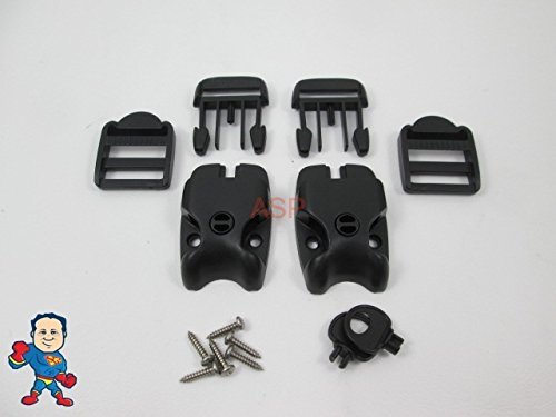 Spa Hot Tub Cover (2) Latch Lock Kit Key ACW Latch Strap Repair Kit ...