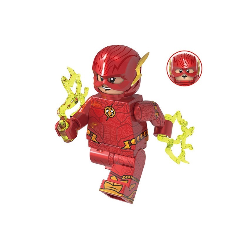 Superhero The Flash (2023) Minifigures Accessories - Building Toy ...