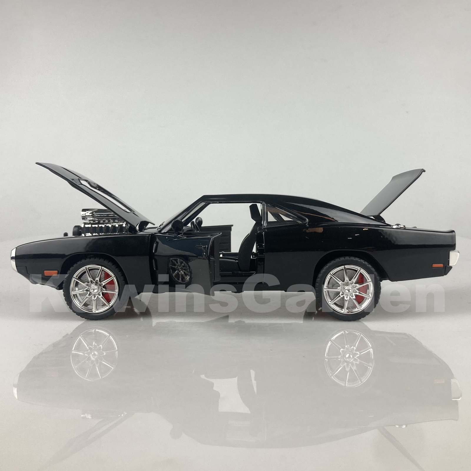 1:24 Dodge Charger 1970 Muscle Car Diecast Model Fast & Furious Dominic ...