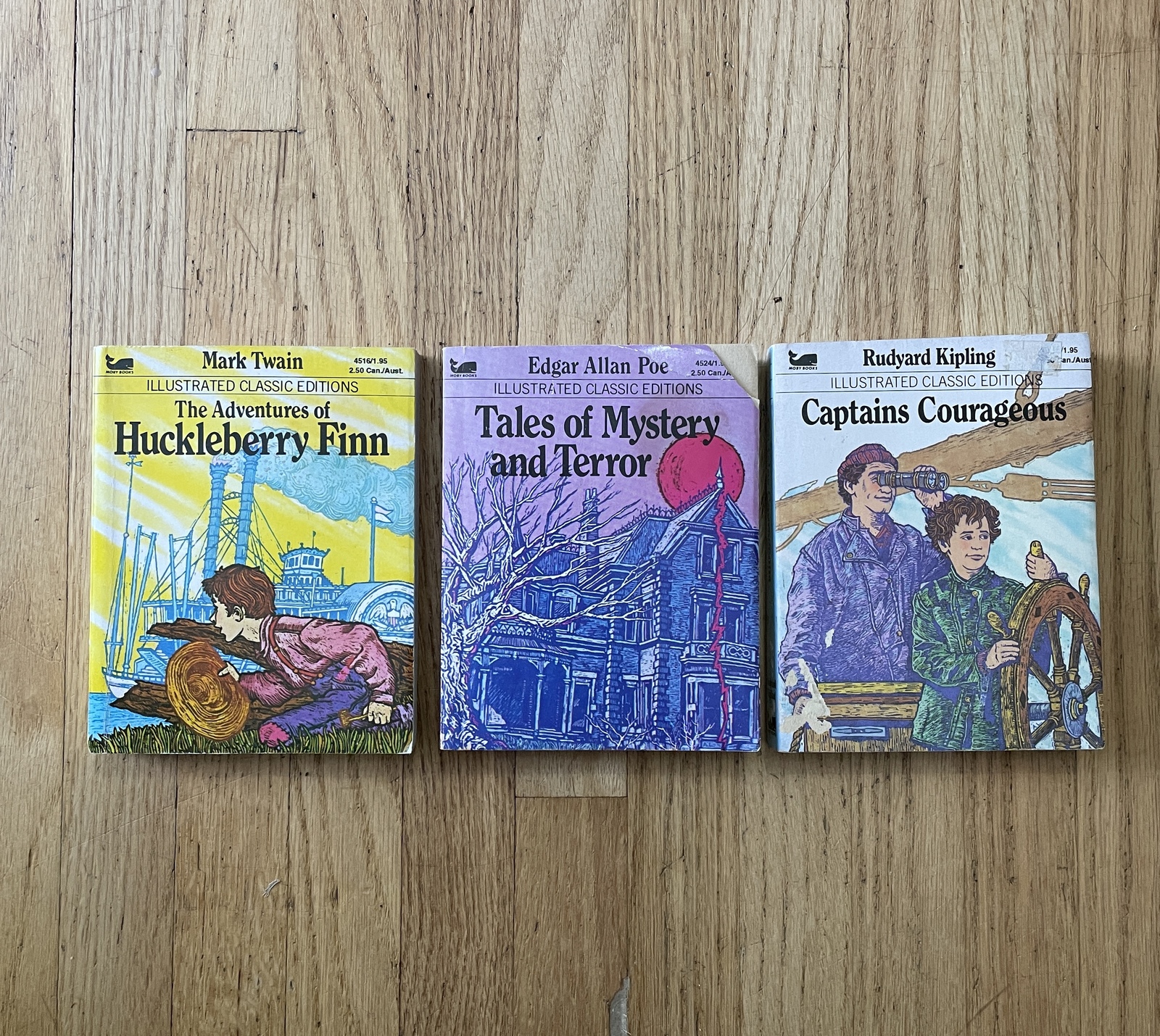 Vintage Moby Books (70s & 80s) - Illustrated Classic Editions- Vintage ...