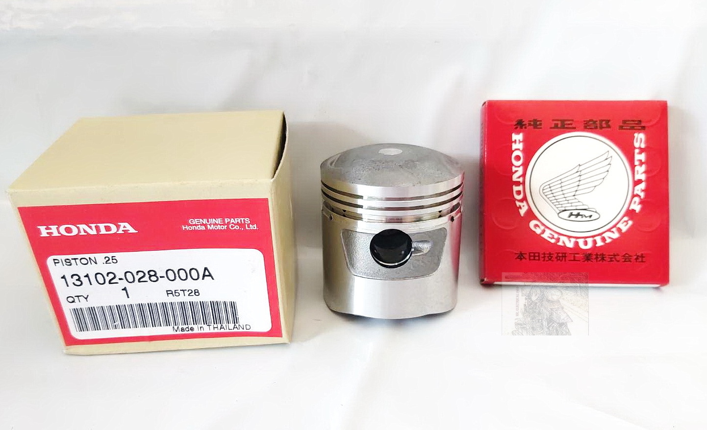 Honda CT90 SL90 K0 ST90 K0/K1/K2 Piston & Ring Kit New (0.25) - Pistons ...