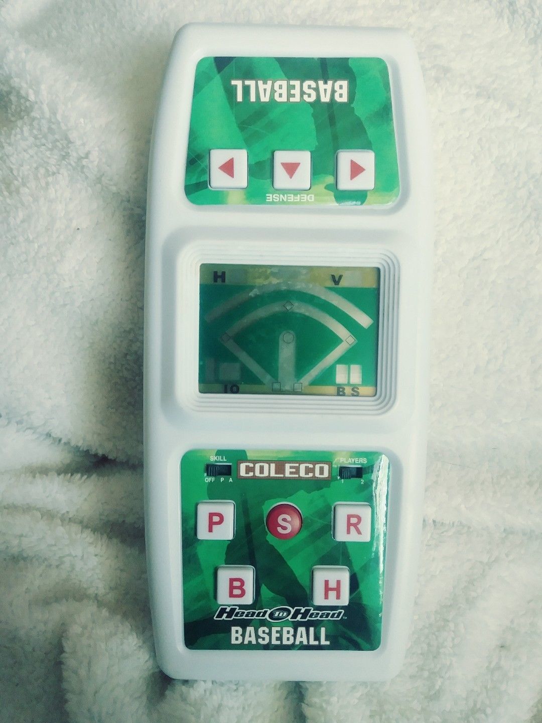 Coleco Electronic Baseball Game System Travel car Games Entertainment ...