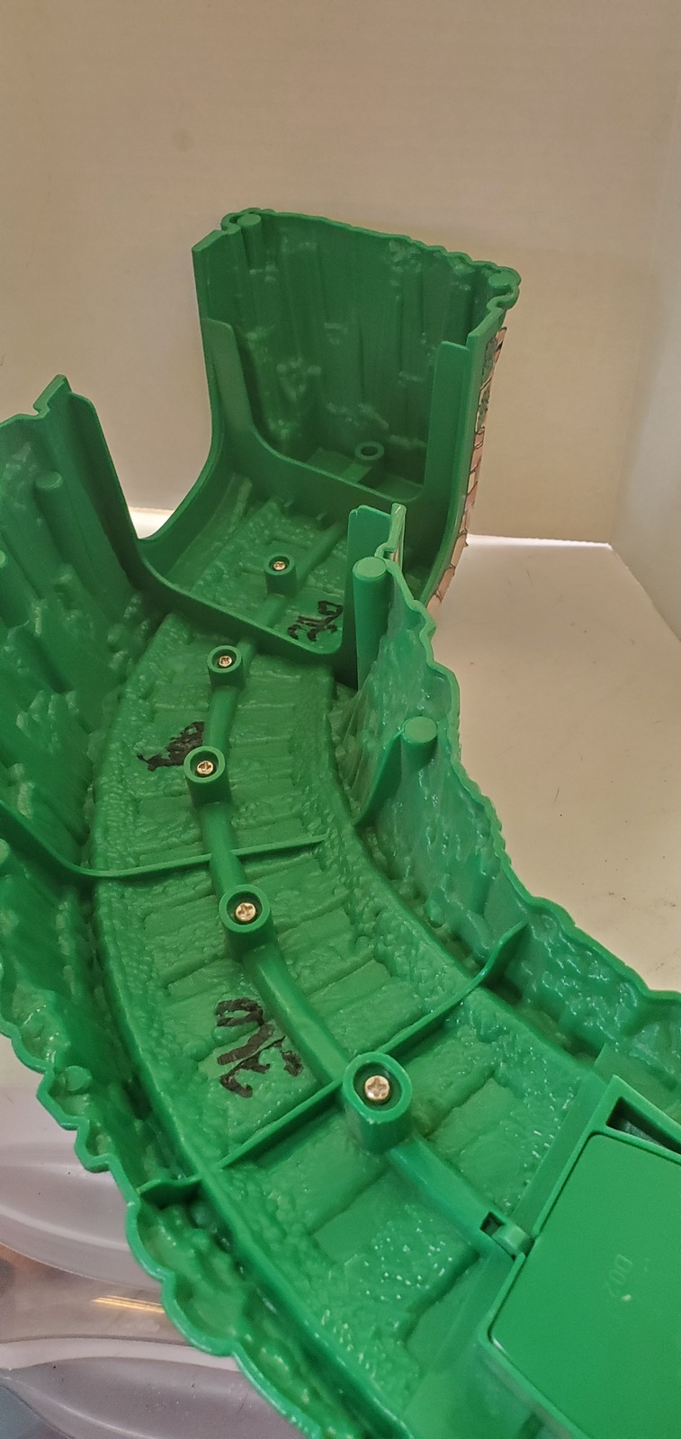 Fisher-Price Geotrax Green Mountain Ramp Track Tunnel Bridge - GeoTrax