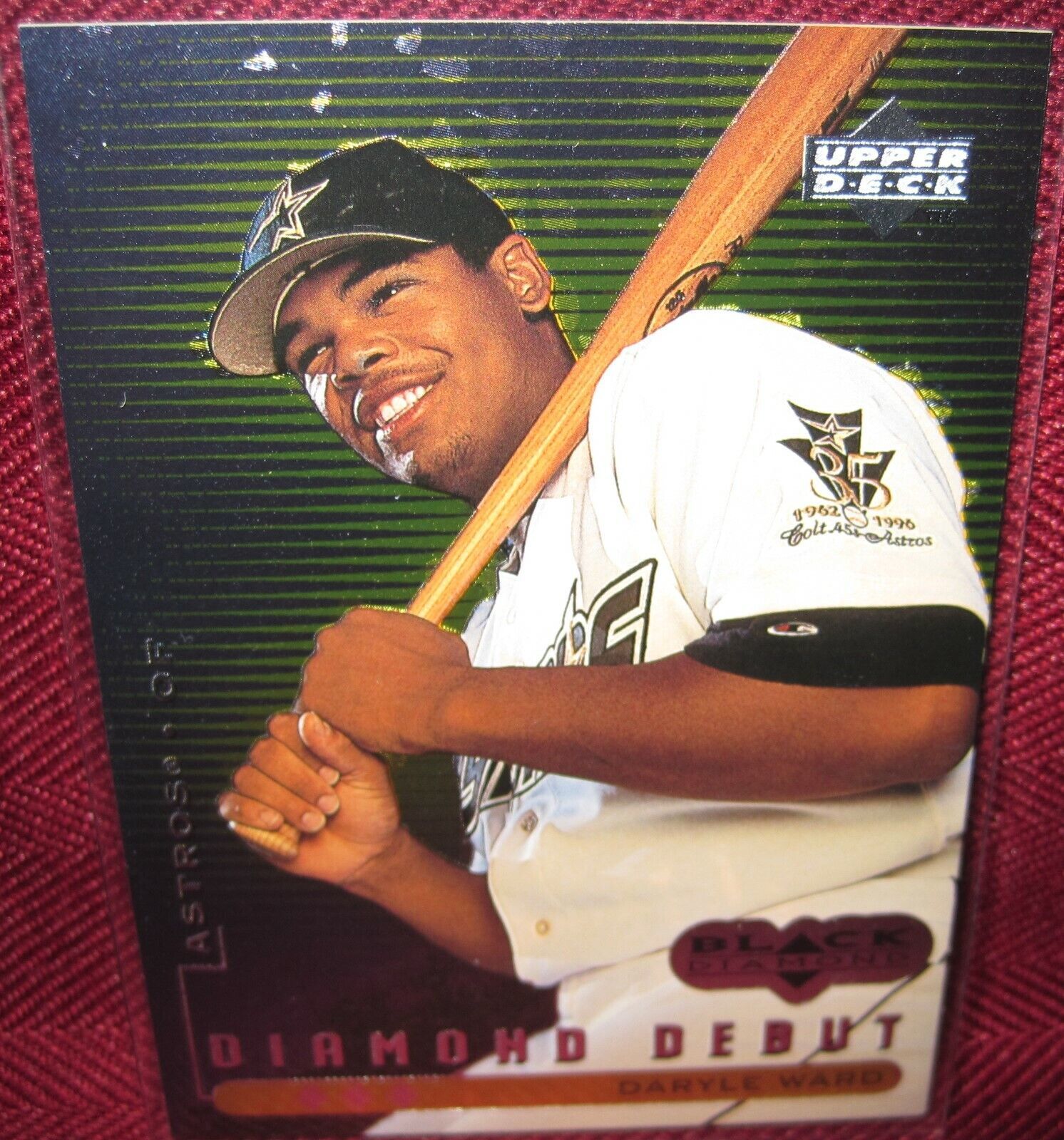 1999 UPPER DECK BLACK DIAMOND DEBUT #103 DARYLE WARD HOUSTON ASTROS 459/1000 - Trading Card Singles