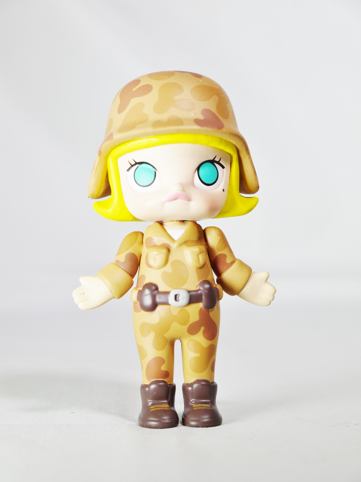 Hong Kong POP MART Kennyswork BLOCK Little Molly Career Series Solider ...