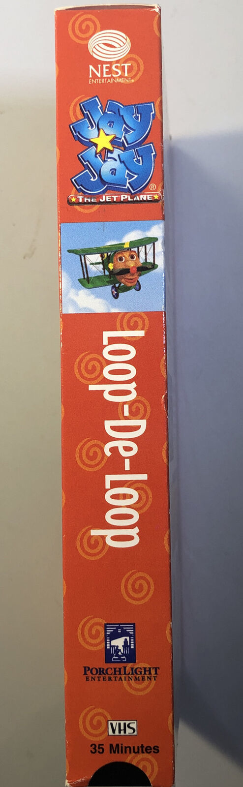 JAY JAY THE JET PLANE-LOOP-DE-LOOP(VHS 1999)TESTED-RARE VINTAGE-SHIPS N ...