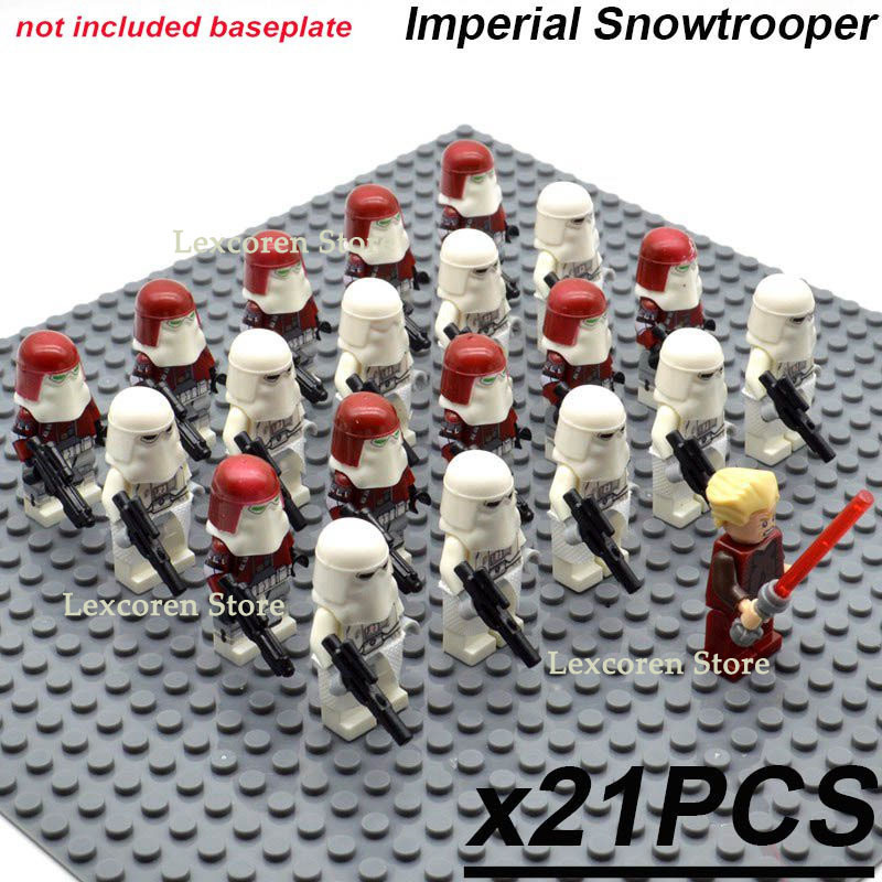 21pcs/set Star Wars 501st Legion 327th Star Corps Snowtrooper ...