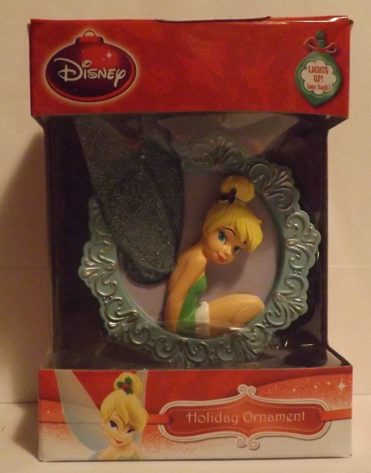 Disney Tinkerbell 3" Lighted Bas-Relief Ornament - Cartoon, TV Characters
