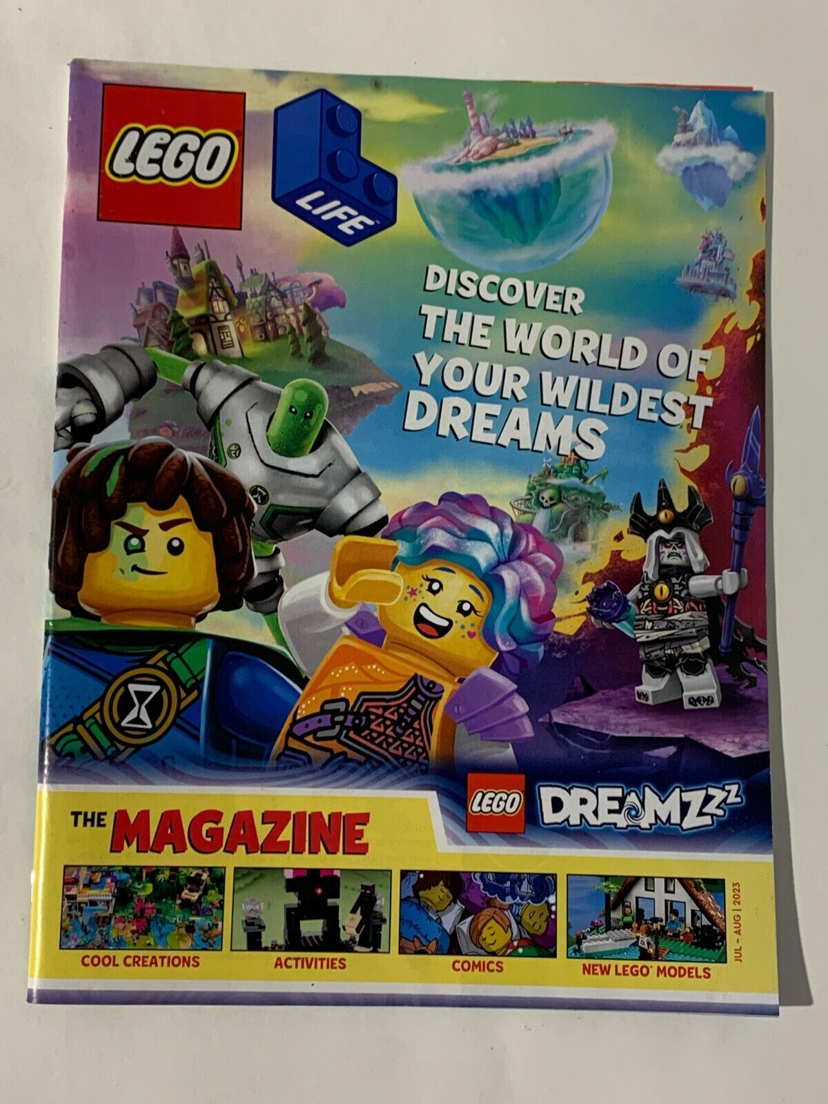 LEGO LIFE MAGAZINE-JUL/AUG 2023- Dreamzzz THE MAGAZINE (Some Folds/Wear ...
