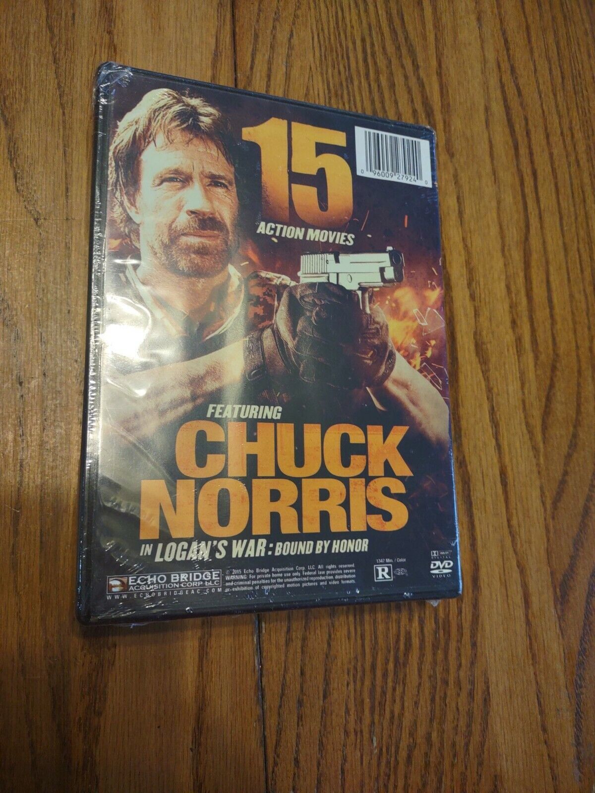 15 Movies: Featuring Steven Seagal and Chuck Norris (DVD, 2014, 3-Disc ...