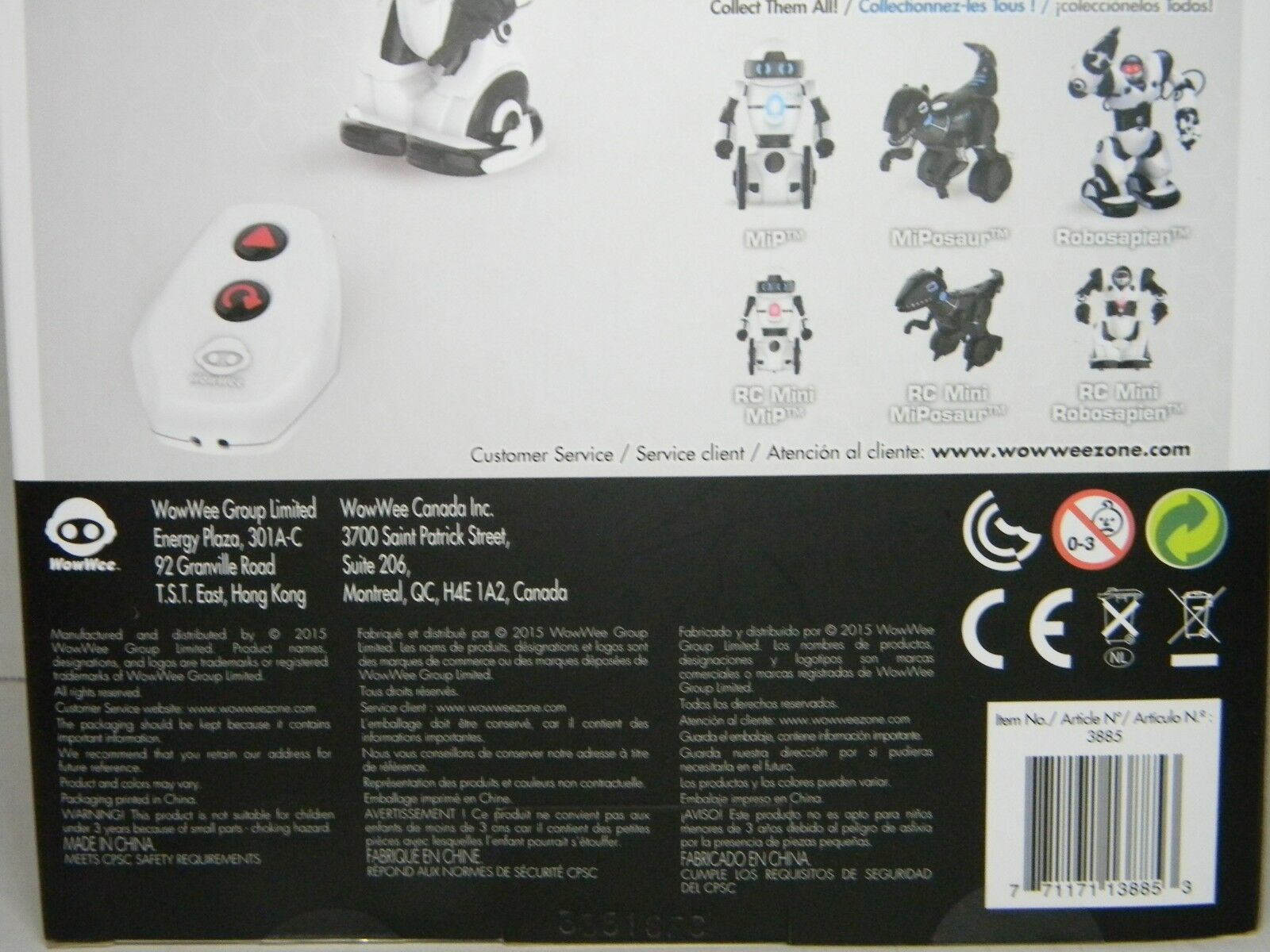 WowWee Robosapien Mini Remote Control Robot 3885 - 1970-Now WowWee Robosapien Mini Remote Control Robot 3885 - 1970-Now