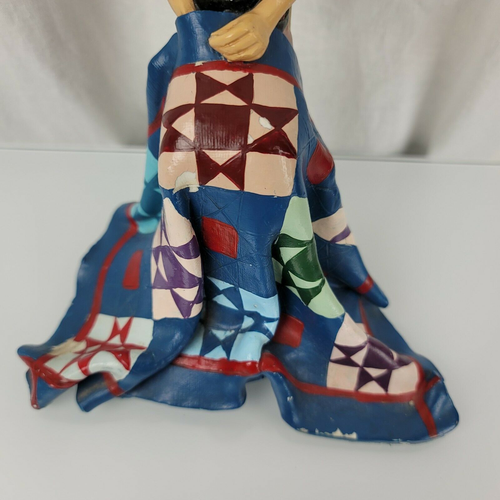 Amish Quilting Lady Figure by Jim Shore DAMAGED FLAWS - Everything Else