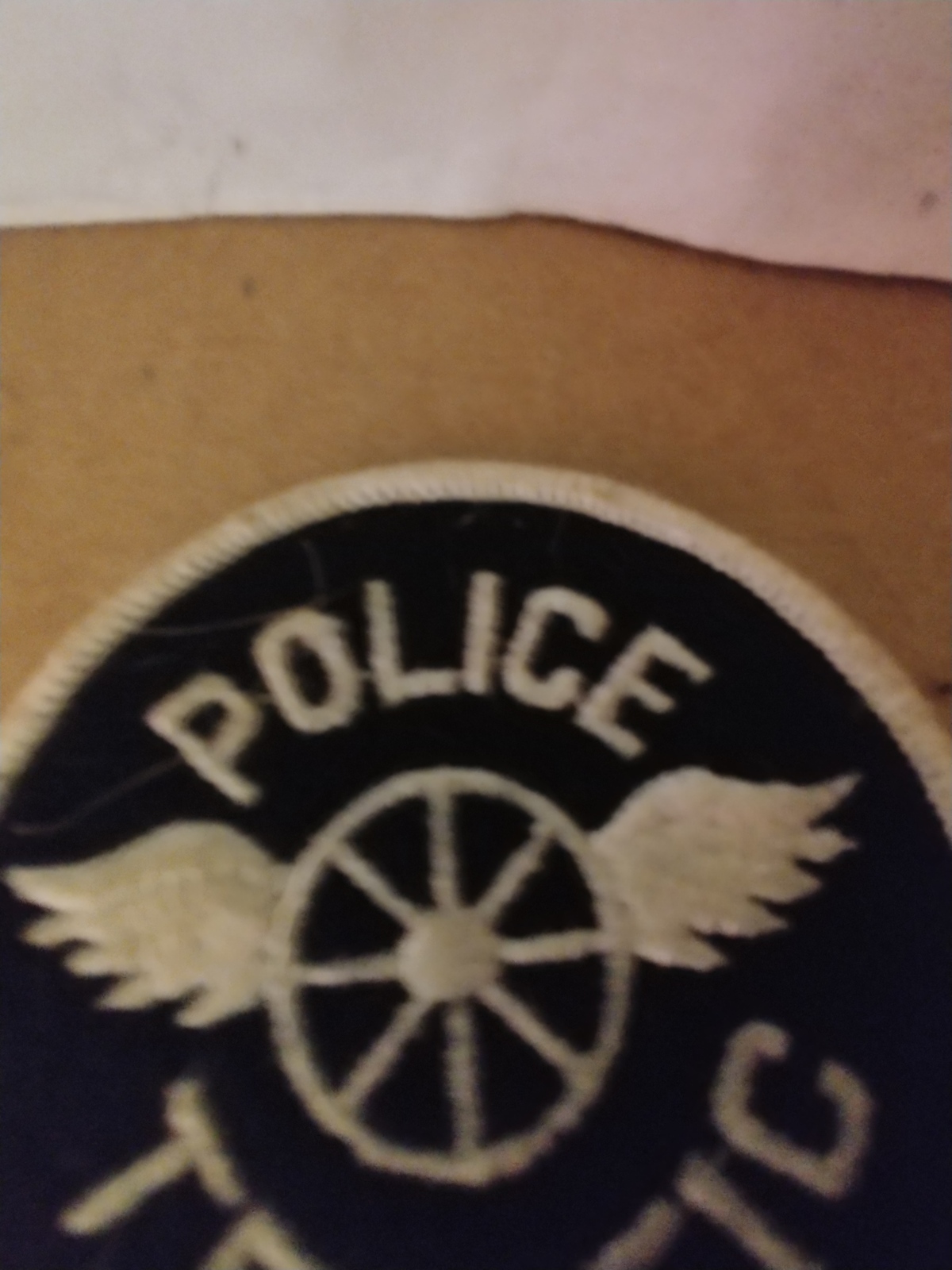 Police Traffic Patch - Other Police Collectibles