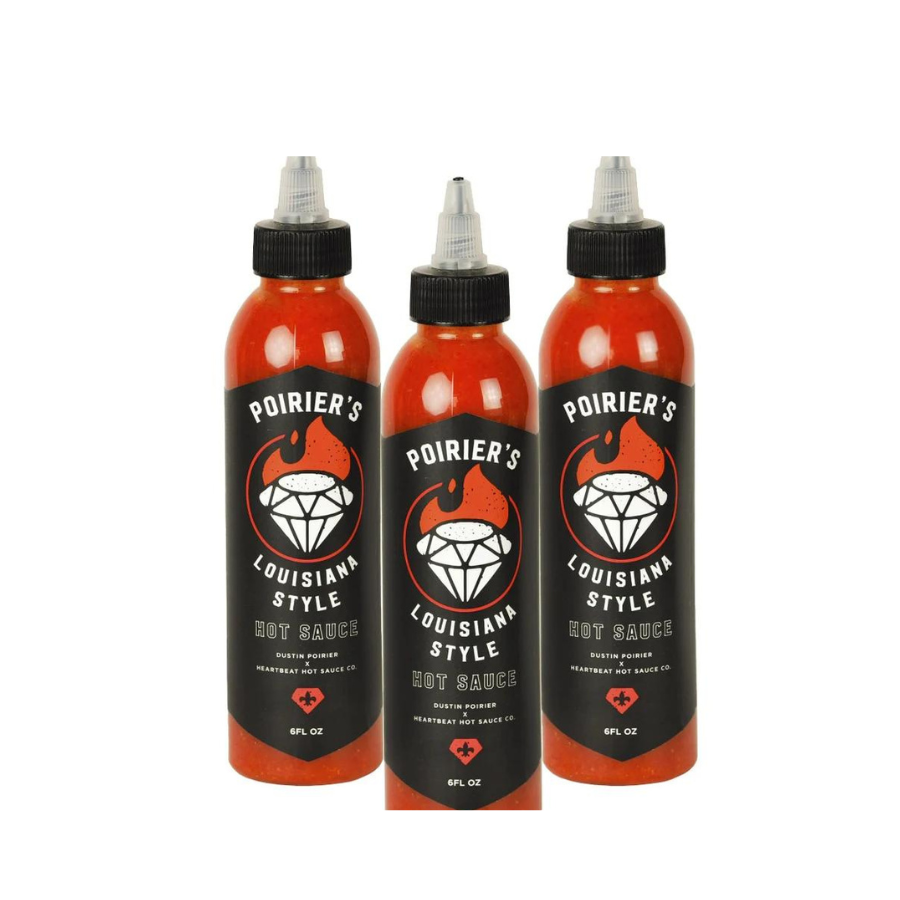 3 Pack Dustin Poiriers Louisiana Style Hot Sauce Authentic