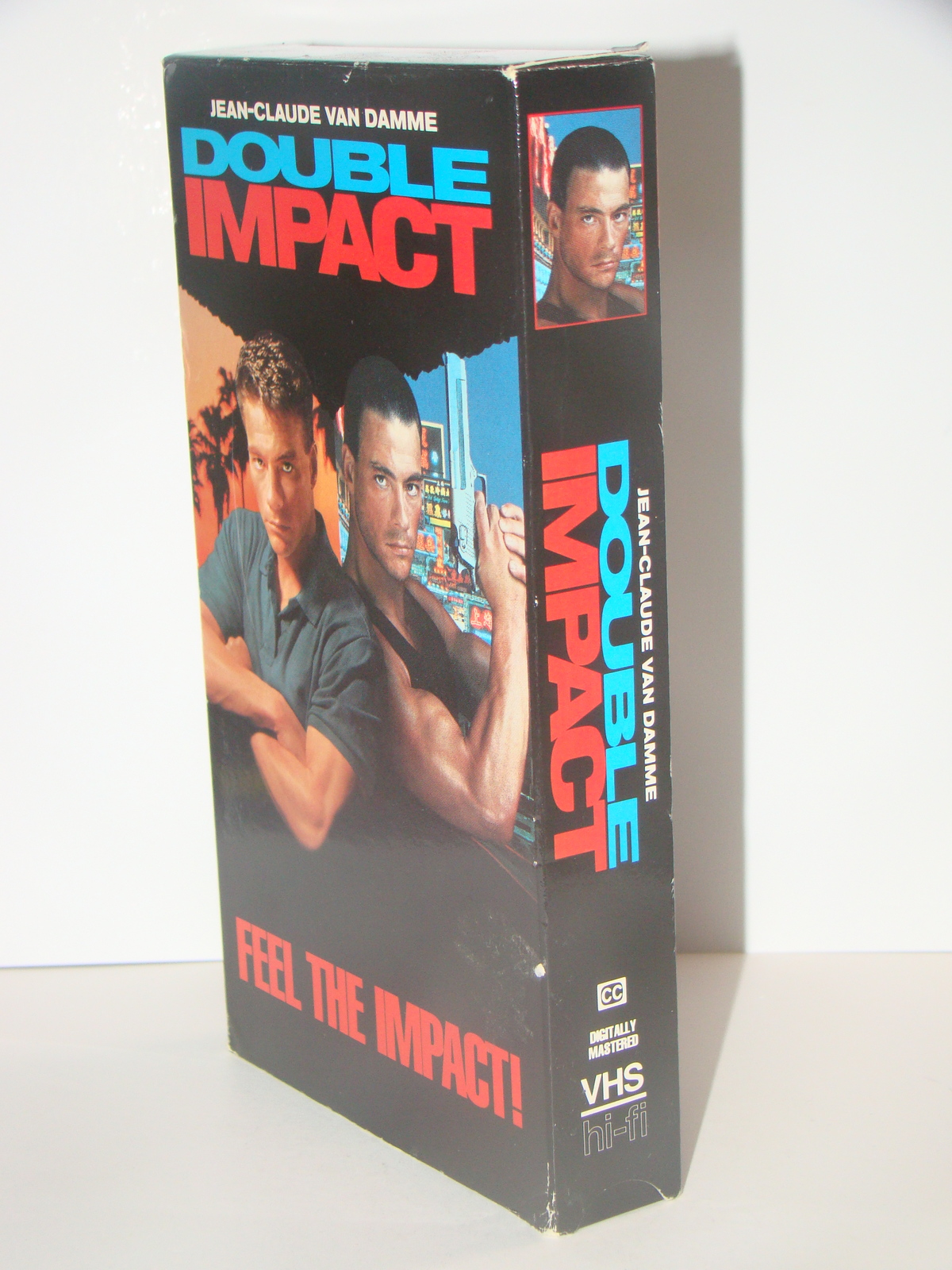 JEAN-CLAUDE VAN DAMME - DOUBLE IMPACT (Vhs) - VHS Tapes