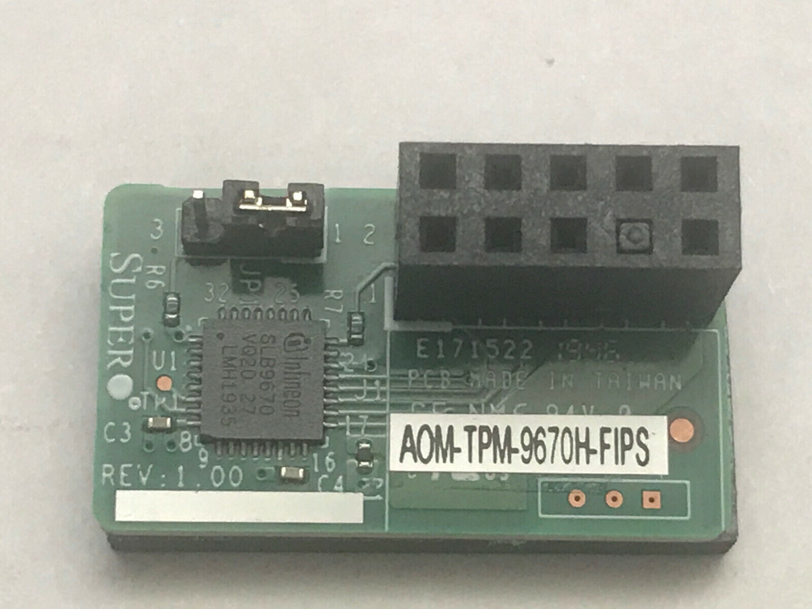 Super Micro AOM-TPM-9670H-FIPS Horizontal and 50 similar items