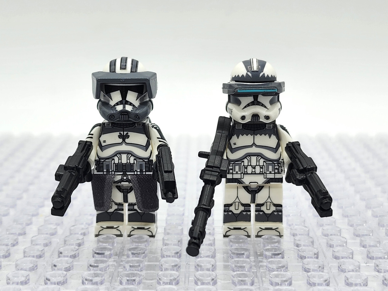 8pcs Star Wars 104th Battalion Wolfpack Squad Clone troopers Minifigures Set - Building Toy ...