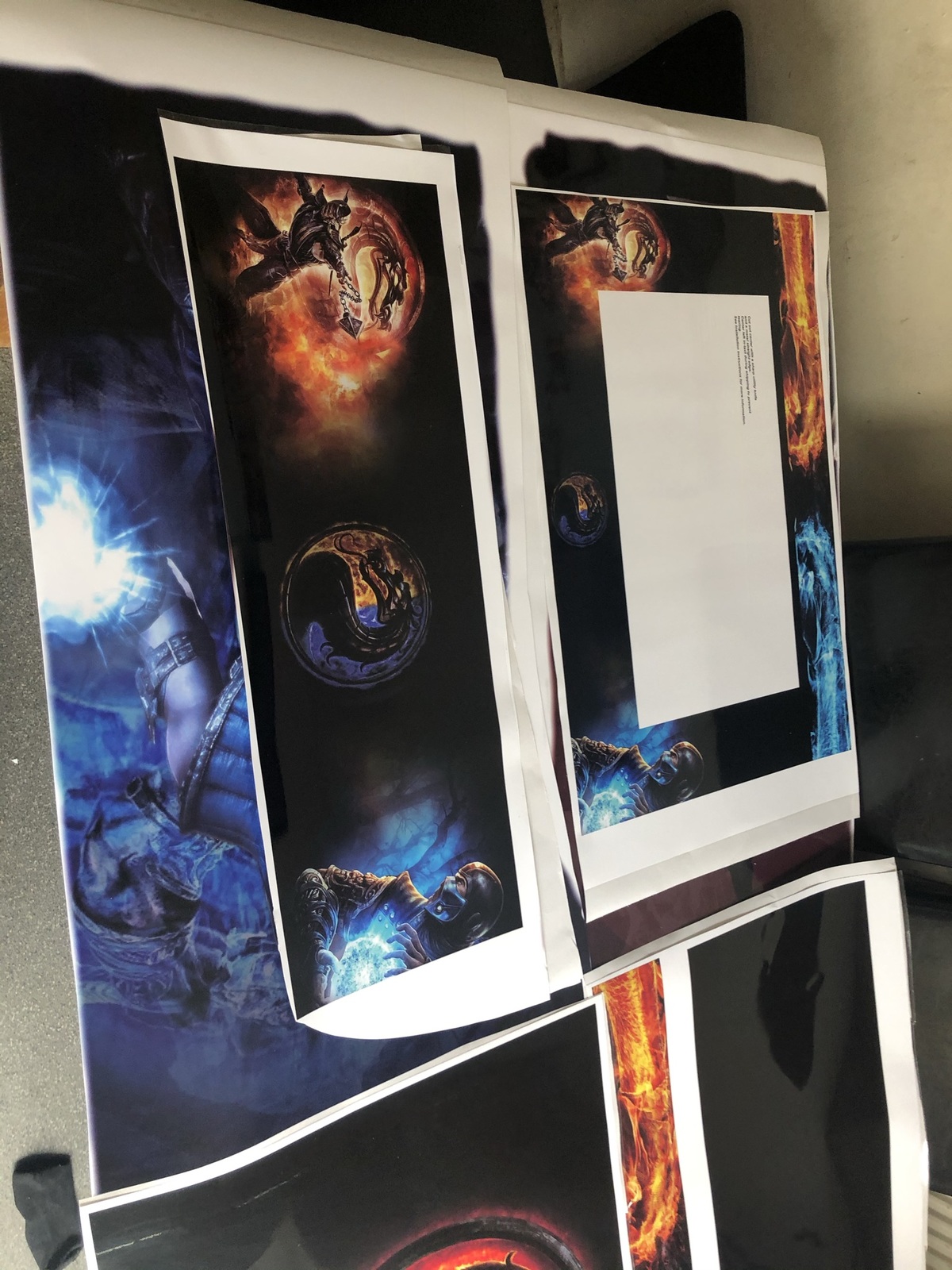 AtGames Legends Ultimate ALU Mortal Kombat scorpio & Sub Zero Arcade ...