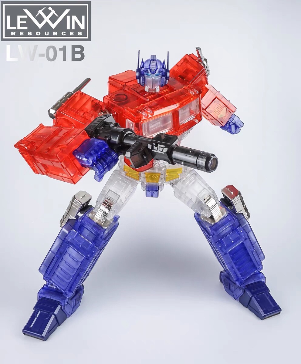 Optimus prime LEWIN Lewin-01B LW-01B MP10 Oversized OP 71cm LED Action Figure - Action Figures