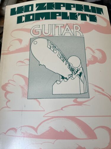 Led Zeppelin Complete Guitar Songbook Sheet Music SEE FULL LIST - Vintage & Antique