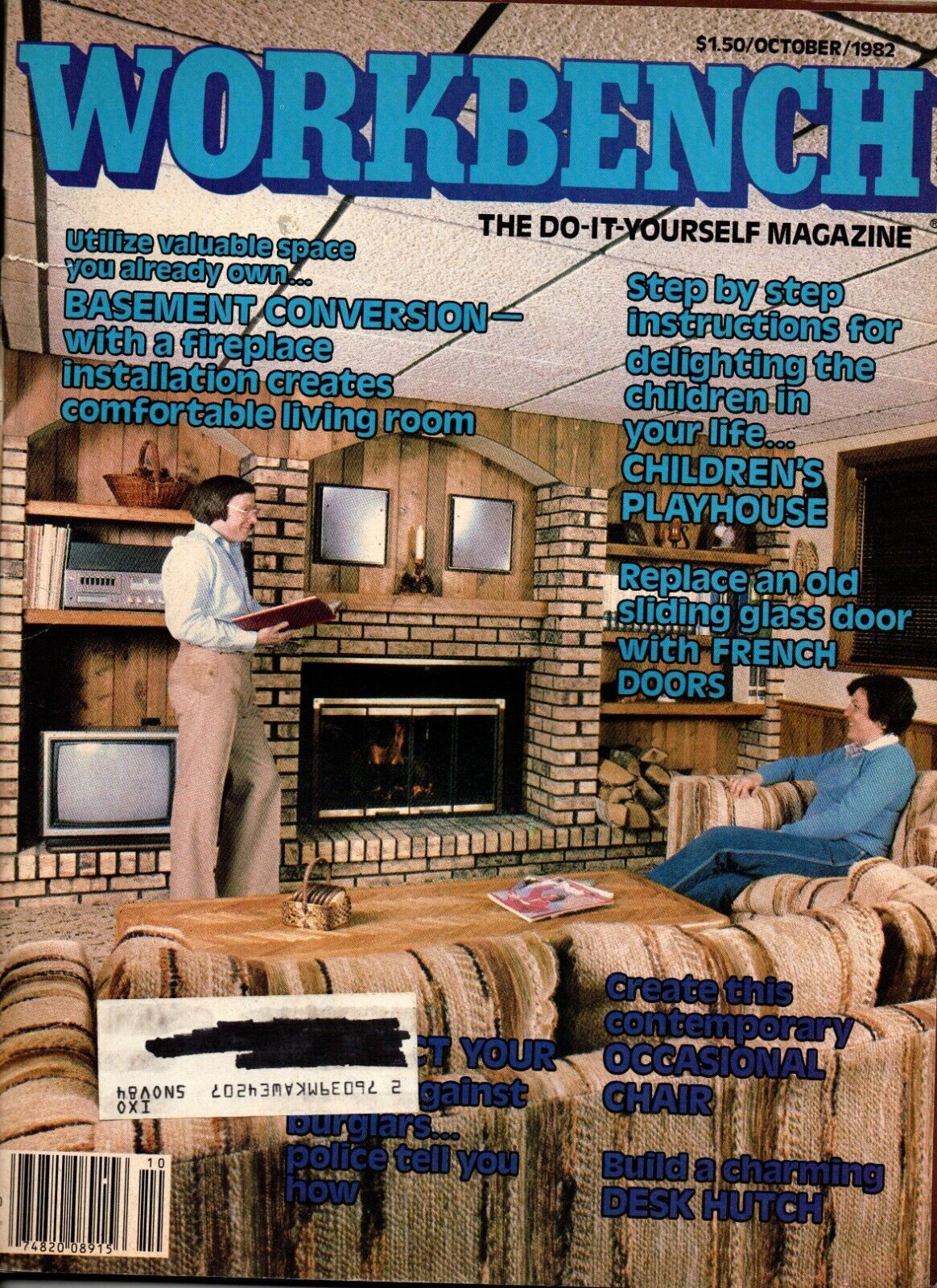 Workbench Magazine October 1982 Build a charming desk hutch - Magazines