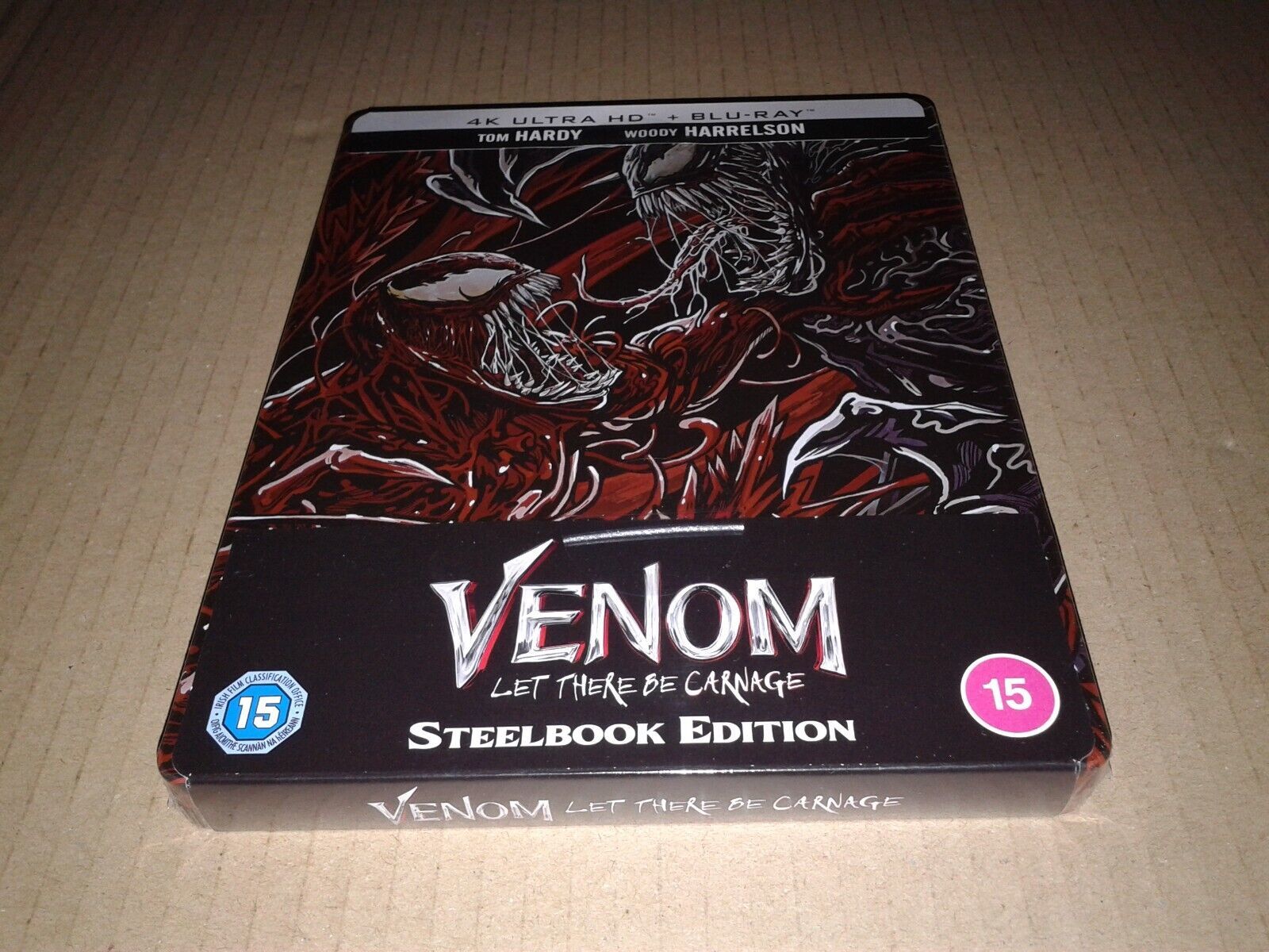 Venom: Let There Be Carnage 4K UHD + 2D Blu-ray Steelbook (UK Release ...
