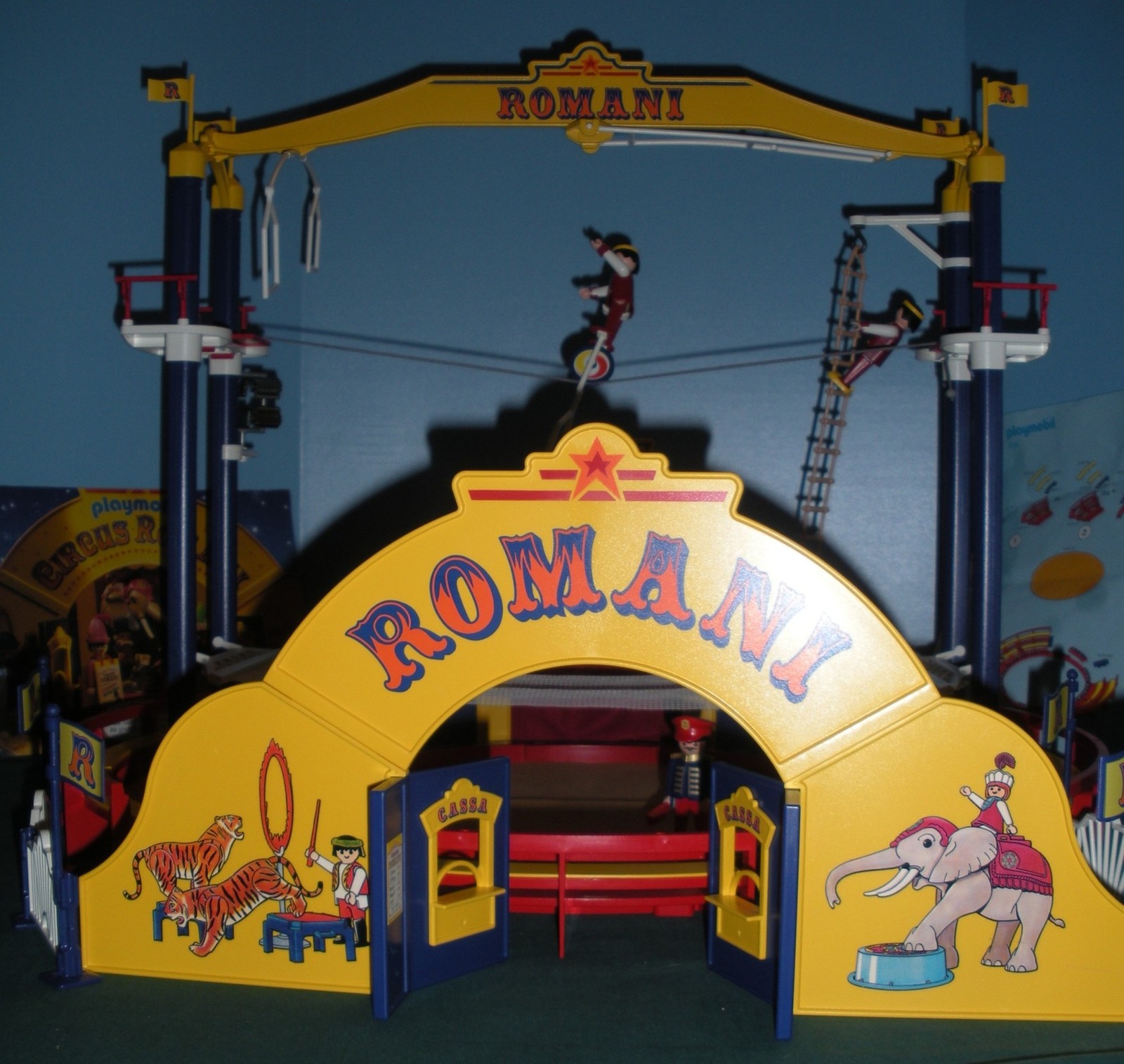 Vtg. Playmobil #3720 Romani Circus Comp and 50 similar items