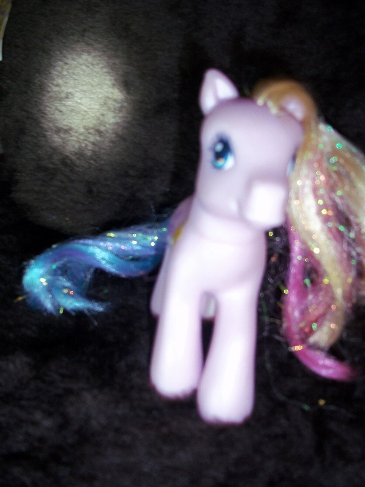 MLP Earth My Little Pony G3 Toola Roola Pink Paint Brush Colourful Mane ...