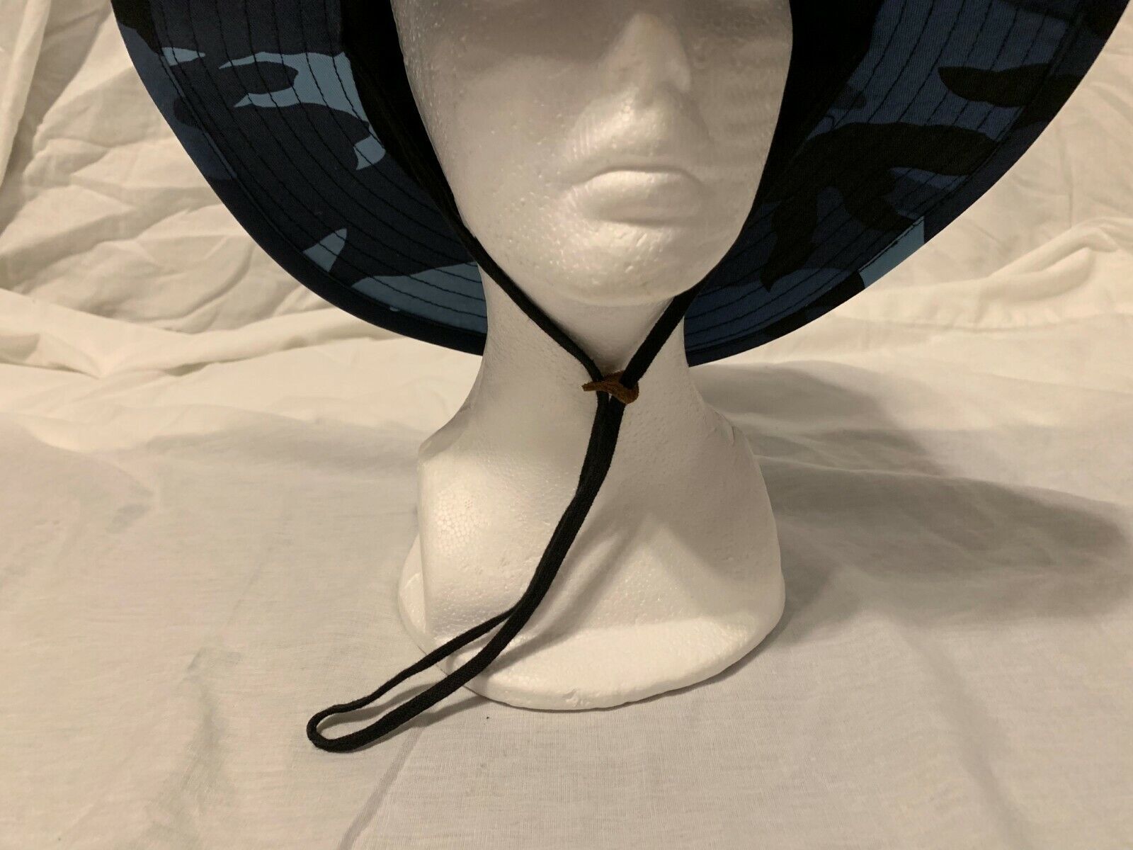 NEW BLUE BDU PATTERN HOT WEATHER HUNTING FISHING BOONIE JUNGLE SUN HAT ...