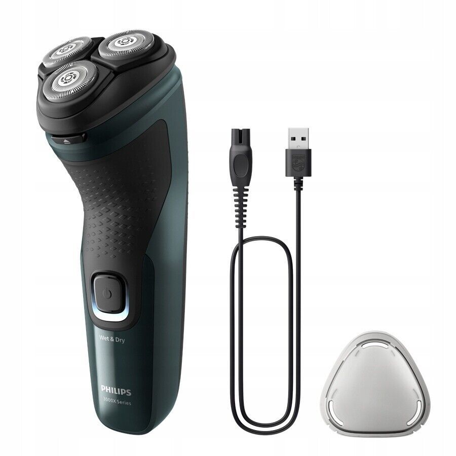 Philips X3003 Wet and dry Shaver PowerCut 4D Flex Heads Anti-corrosion System - Men's Shavers