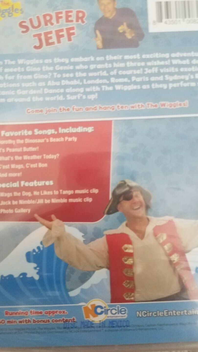 The Wiggles: Surfer Jeff (DVD, 2013) NEW! SEALED! - DVDs & Blu-ray Discs