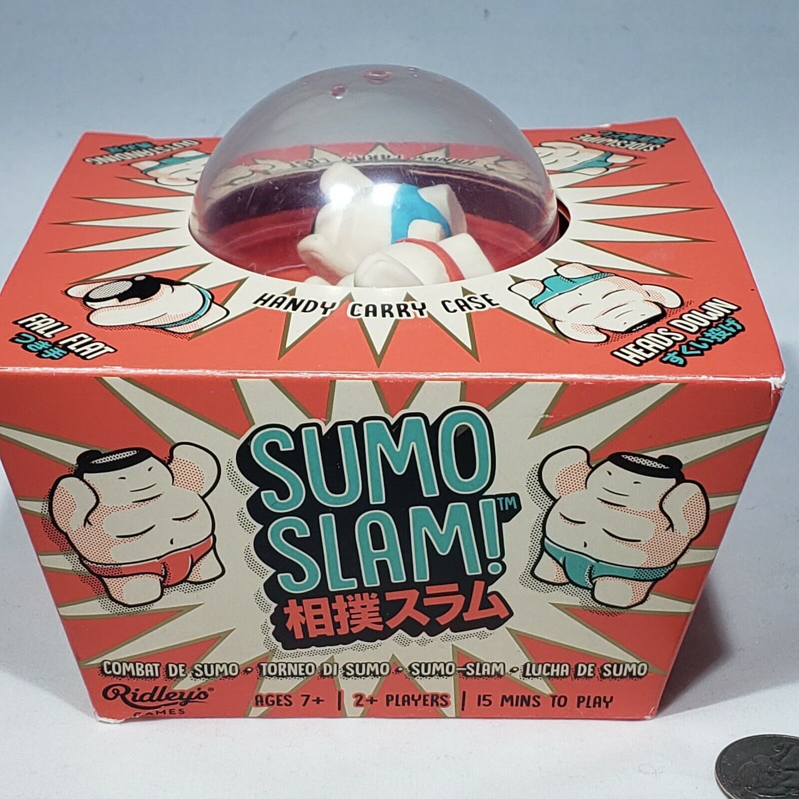 Sumo Slam! Ridley's Games Sumo Wrestlers Roll Toss Dohyo Yokozuna ...
