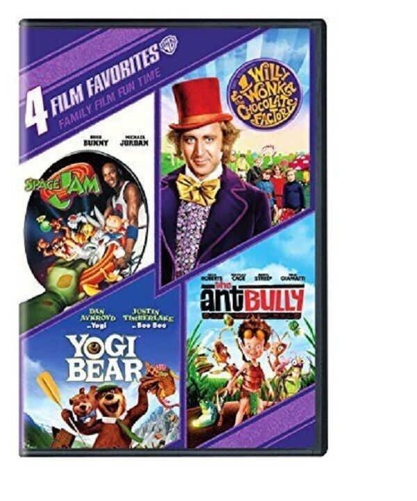 Family Film Fun Time: 4 film Favorites (DVD, 2014, 4-Disc Set) - DVDs ...