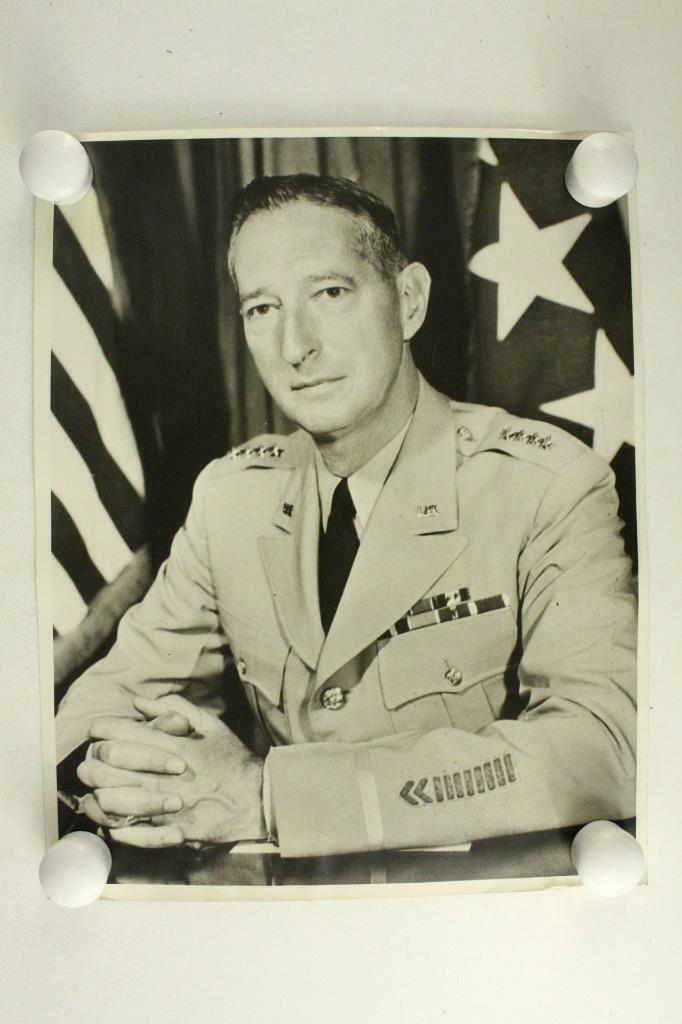 Vintage US Military Photo Four Star General Mark Clark Portrait WWI ...