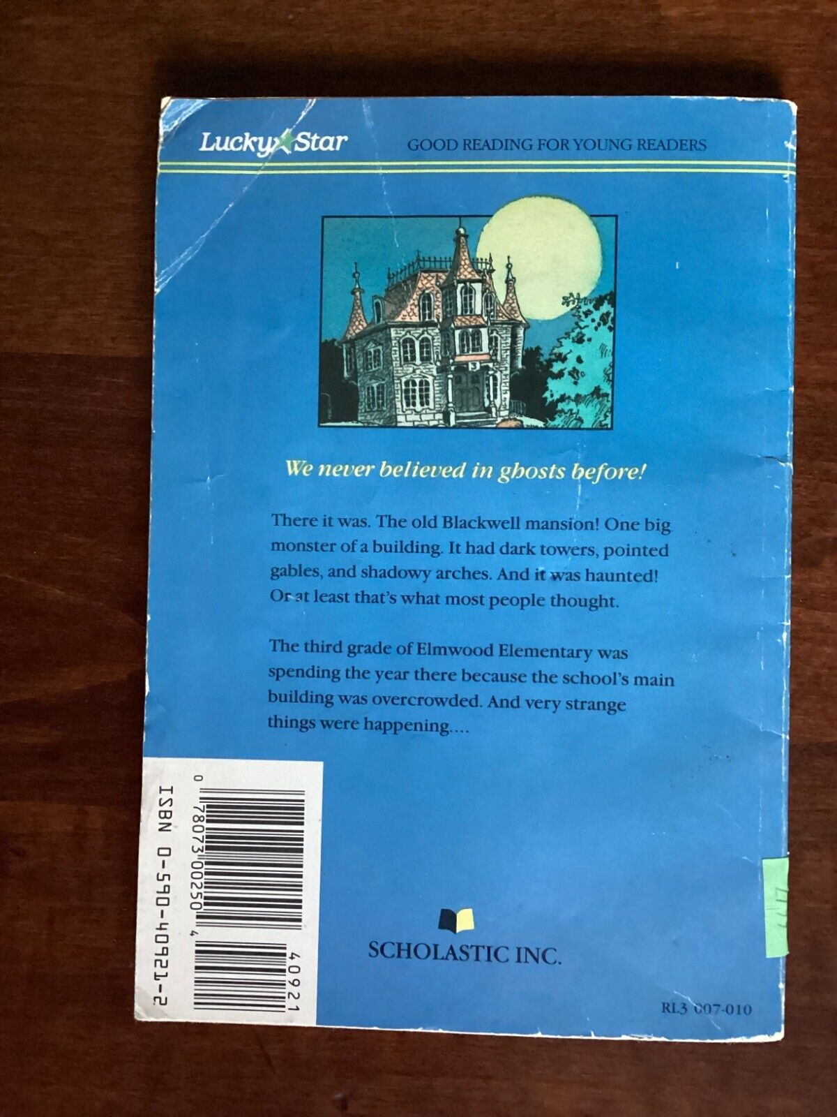 THE HAUNTING OF GRADE THREE - Grace Maccarone - SCHOOL MOVES INTO ...