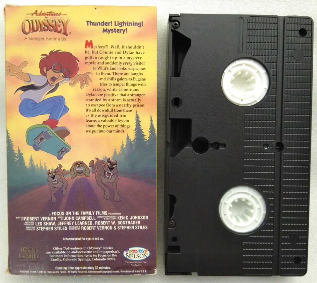 VHS Adventures in Odyssey - A Stranger Among Us Vol 12 (VHS, 1998 ...