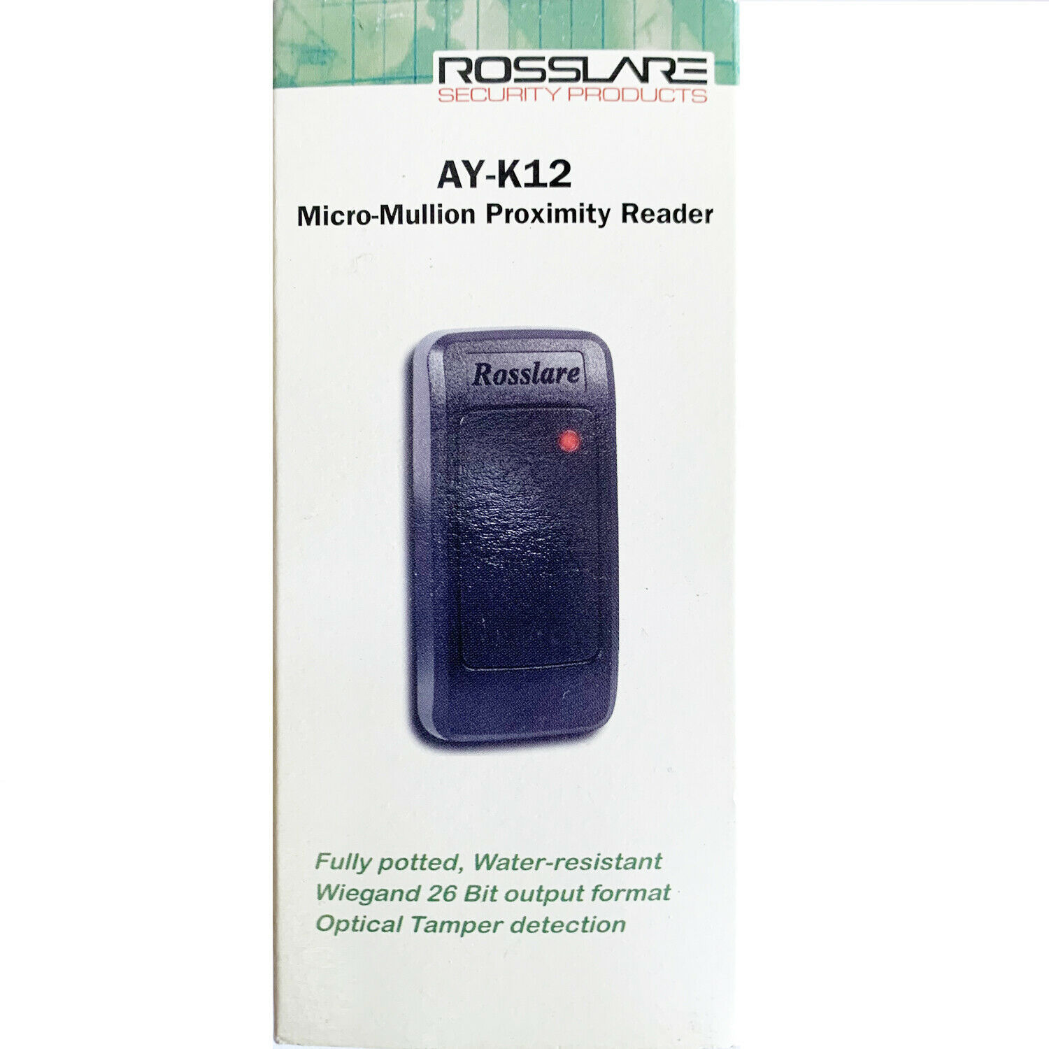 ROSSLARE AY-K12 125KHz EM4100 EM4200 Micro RFID 26Bit Proximity Reader ...
