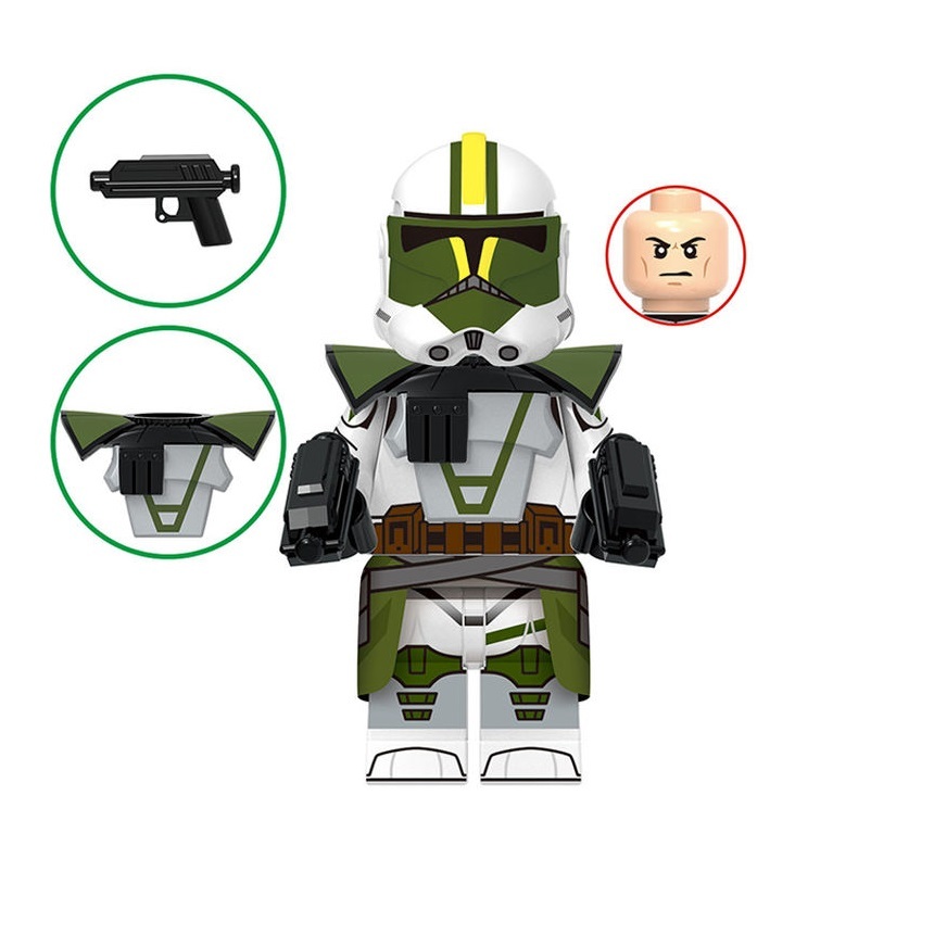Doom's ARC Trooper Star Wars Doom's unit Minifigures Toys - Building ...