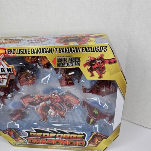 Bakugan Geogan Rising Geoforge Dragonoid 7 Bakugan Metal Dragonoid 8 ...