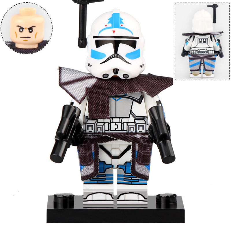 8pcs Star Wars Waxer and Boil Fives Stormtrooper Commander Wolfpack ...