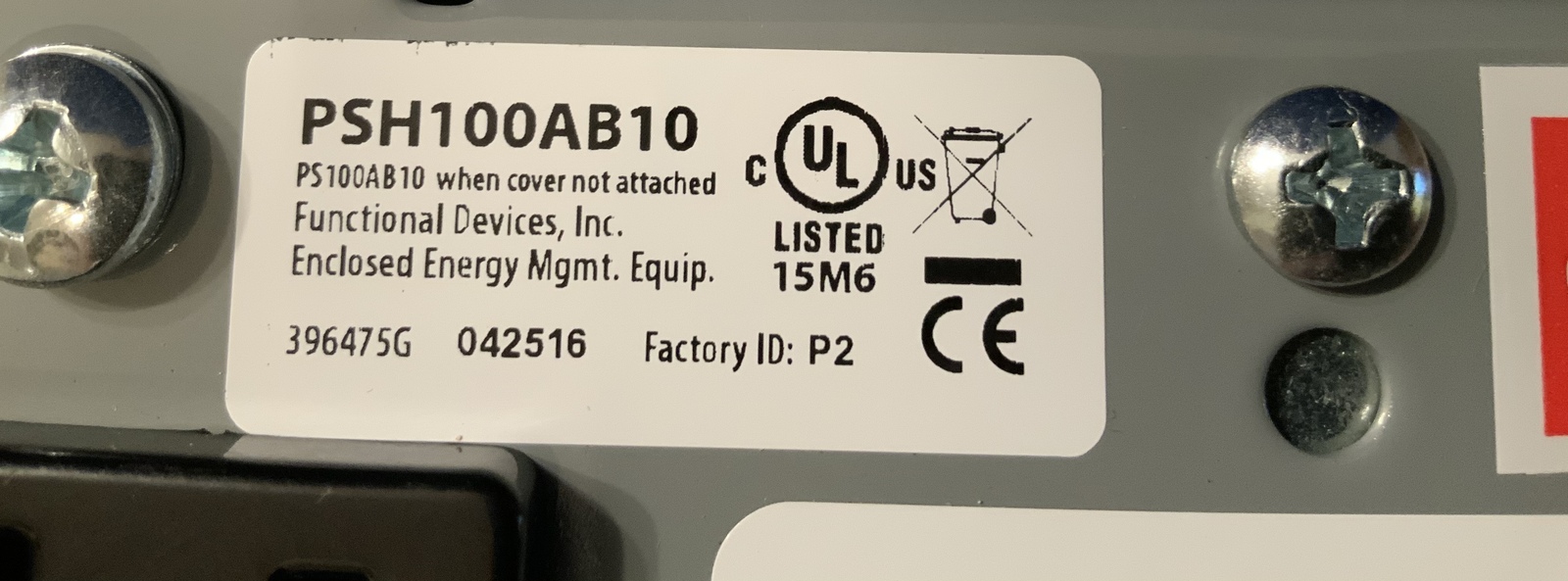 RIB PSH100AB10, Transformer, Class 2 Power Supply, 120VAC TO 25VAC ...