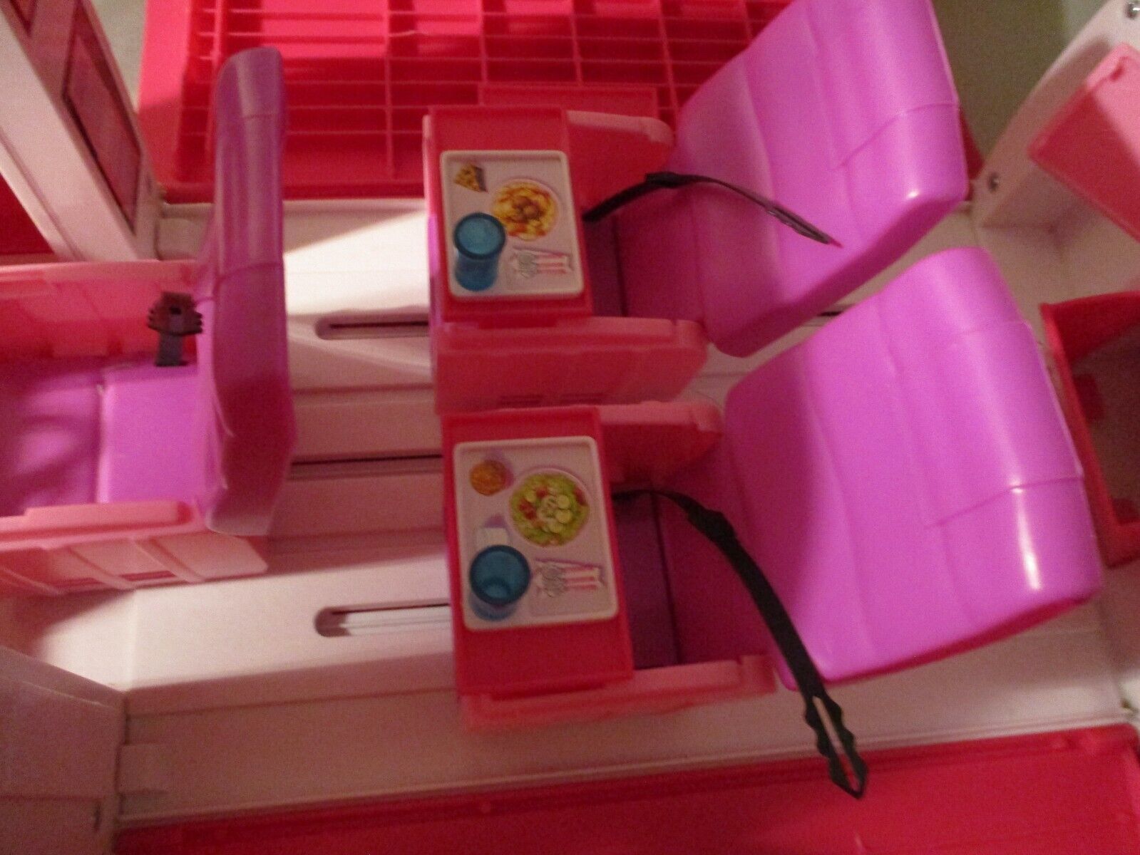 Barbie Pink Jumbo Jet With Accessories Plus Pilot & Stewardess Barbie ...