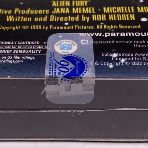 Alien Fury Countdown To Invasion VHS Chyna Factory Sealed - VHS Tapes